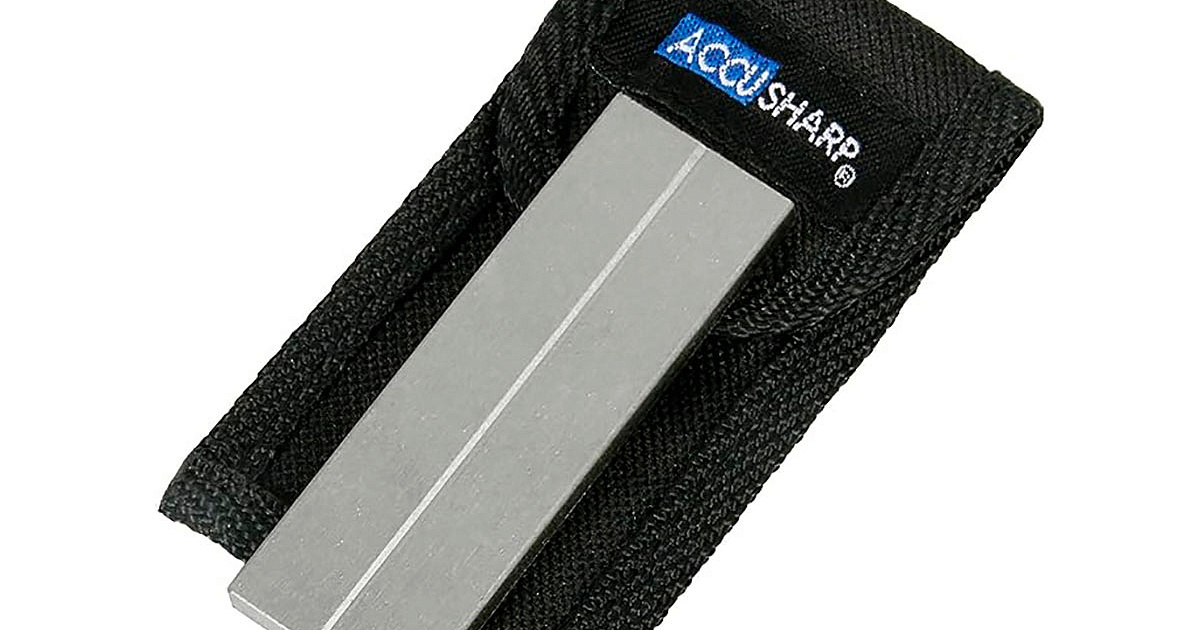 Купить камень точильный accusharp diamond pocket stone (320/800) в ...