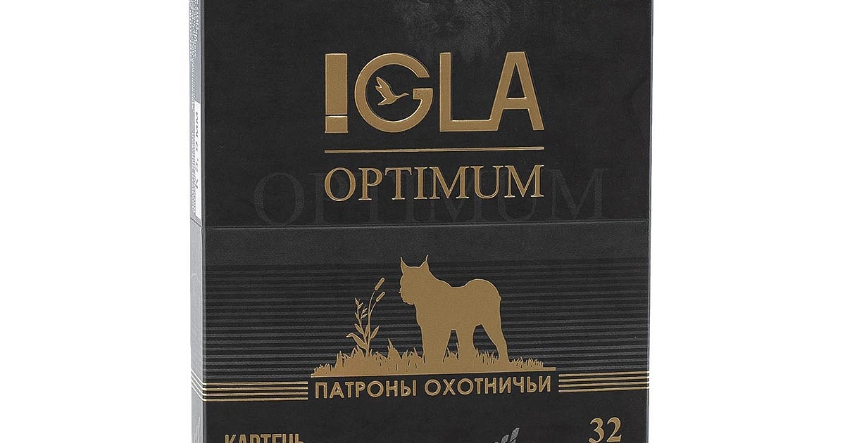Купить патрон 12/70 картечь 5.9мм (32г) igla optimum (10 штук) в магазине Quarta Оружейный Квартал!